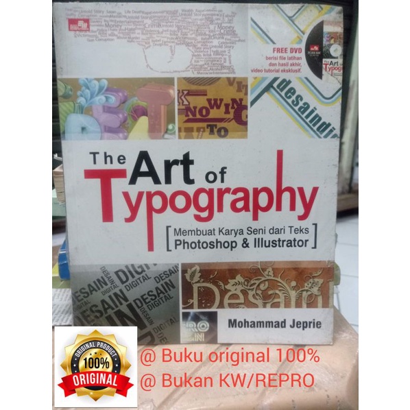 Jual buku the art of typography. 100%asli | Shopee Indonesia