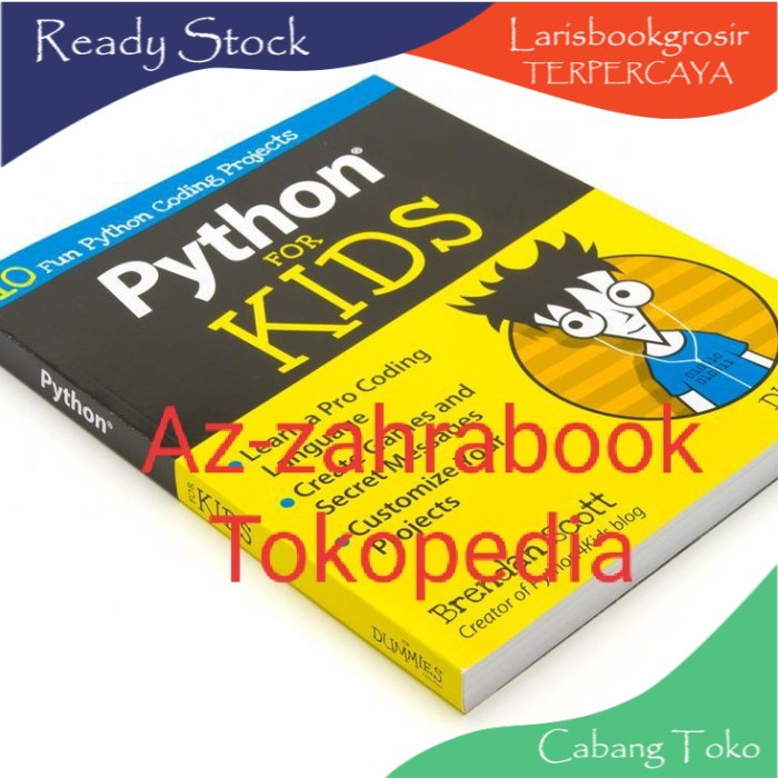 Jual MURAH Python For Kids For Dummies | Shopee Indonesia