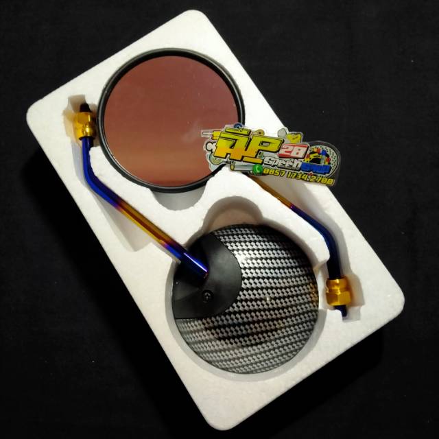 Jual SPION SCOOPY BULAT CARBON TWOTONE DAN WARNA / SPION CARBON SCOOPY ...