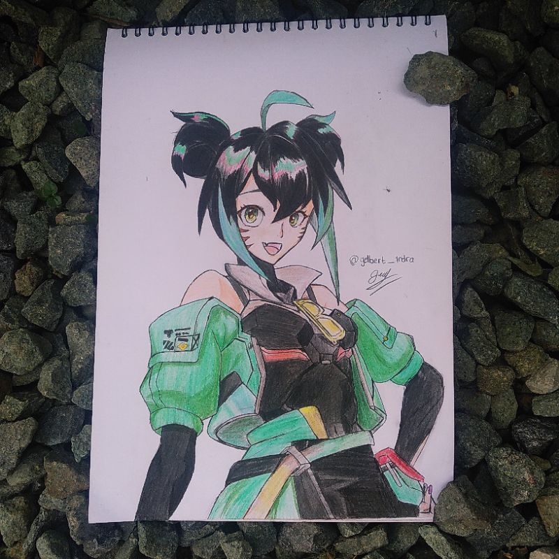 Jual Wan-Wan Drawing Art ( M*bile Leg*nd Hero ) | Shopee Indonesia