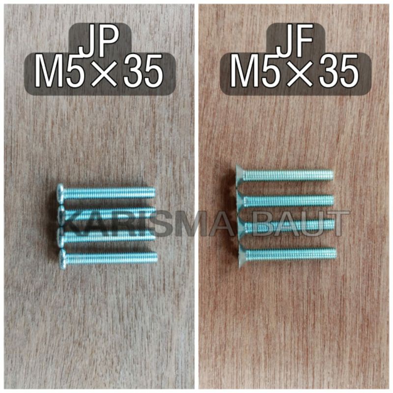 Jual Baut JP M5 x 35 ( baut JP 5x35 ) / Baut JF M5 x 35 ( baut JF 5x35 ...