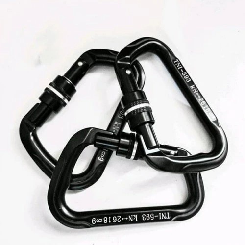 Jual Carabiner Original Jatah TNI Screw Delta Panjat Tebing Climbing ...