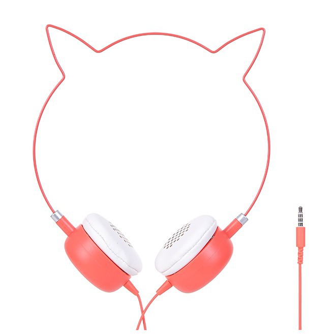Jual MINISO Headset Headphone Earphone On Ear Kabel Telinga Kucing Cat ...