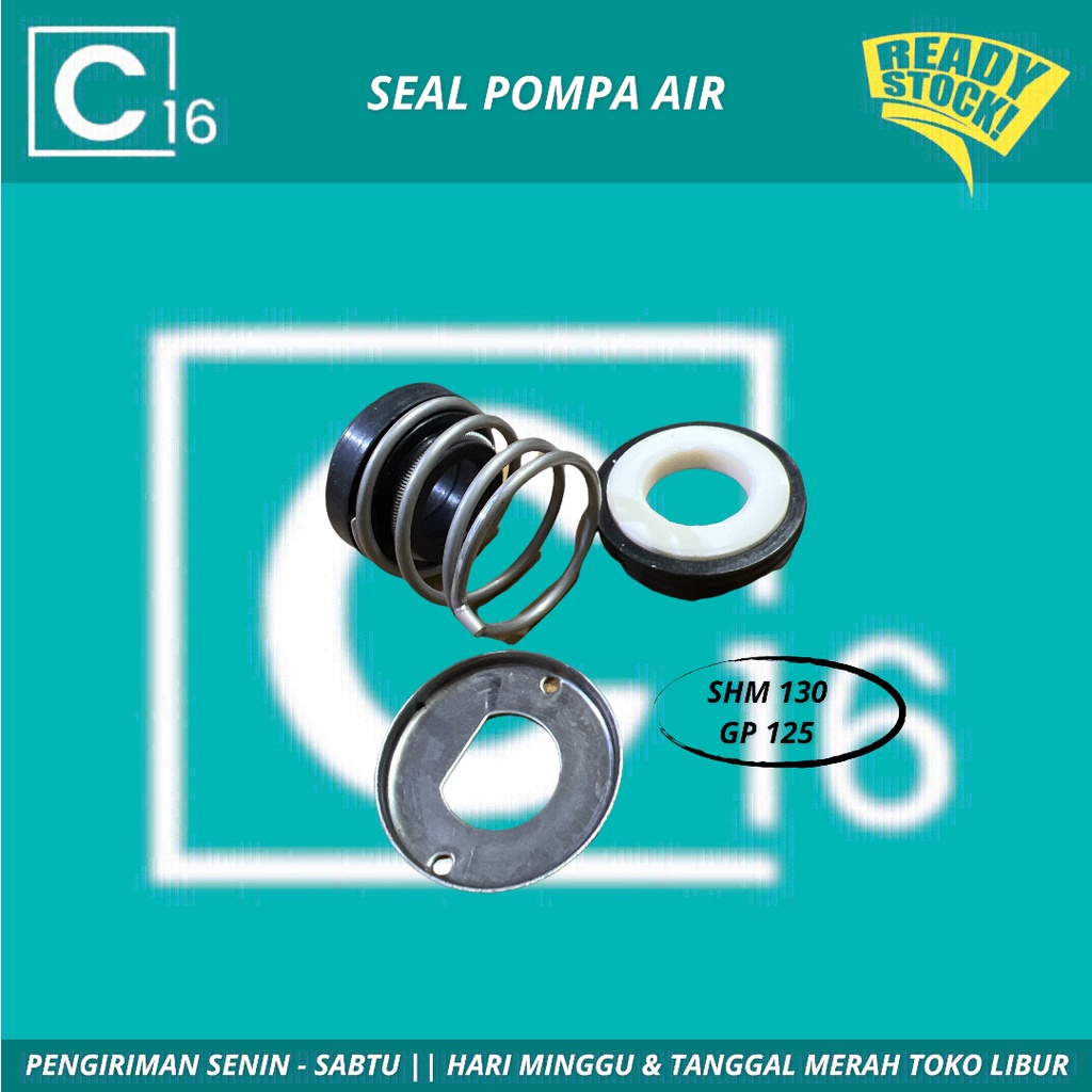 Jual Mechanical Seal Pompa Air Sil Mekanik 125 130 Sparepart Pompa Air | Shopee Indonesia