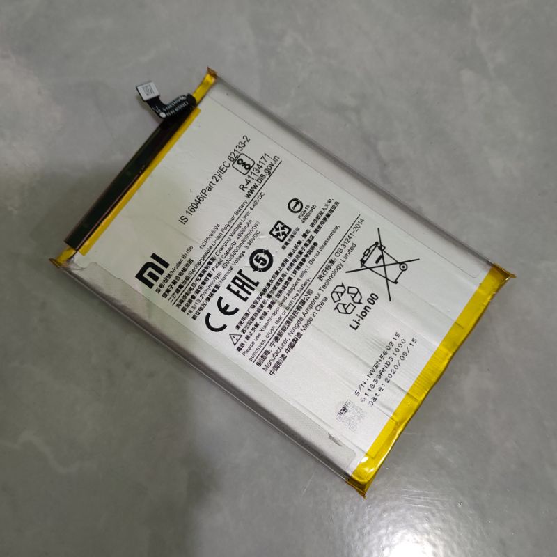 Jual battery baterai batre xiaomi redmi 9c 9a 10a original ori copotan ...