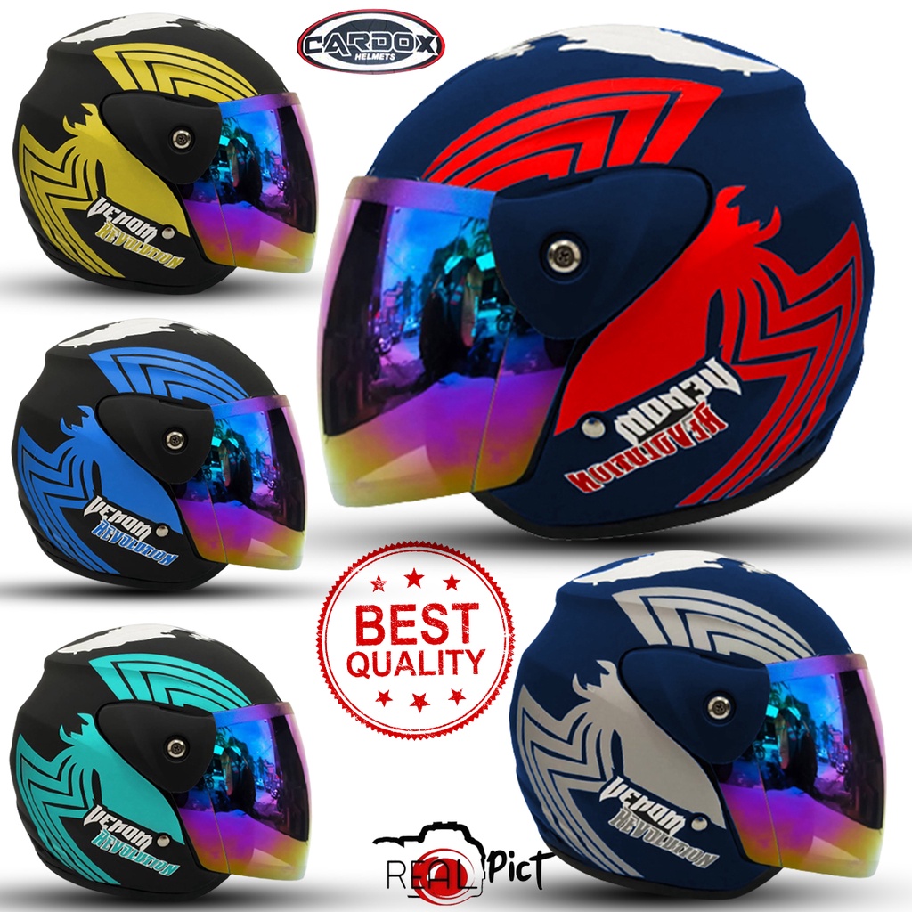 Jual Helm Motor Half Face Evo Inovation SNI Seperti Helm GM original ...