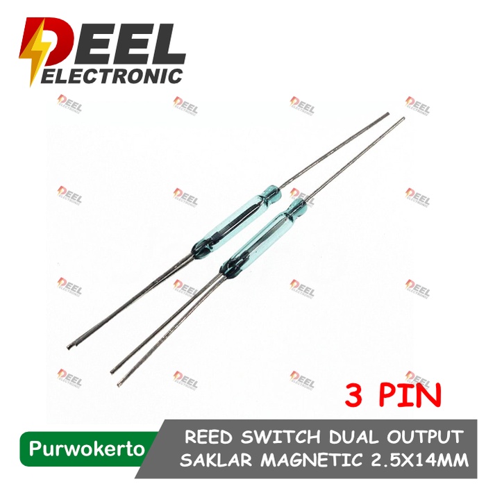 Jual REED SWITCH DUAL OUTPUT NO NC 3 PIN SAKLAR MAGNETIC SWITCH 2 ...