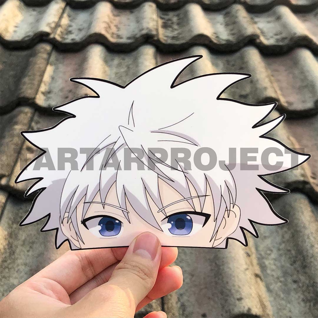 Jual Sticker Stiker Vinyl - Peeker Anime HxH Killua | Shopee Indonesia
