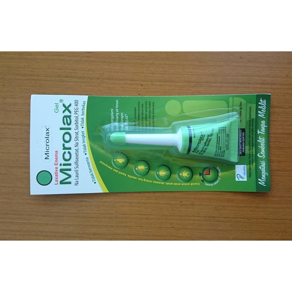 Jual MICROLAX Gel 5 ml - Obat Sembelit, Susah Buang Air Besar | Shopee ...