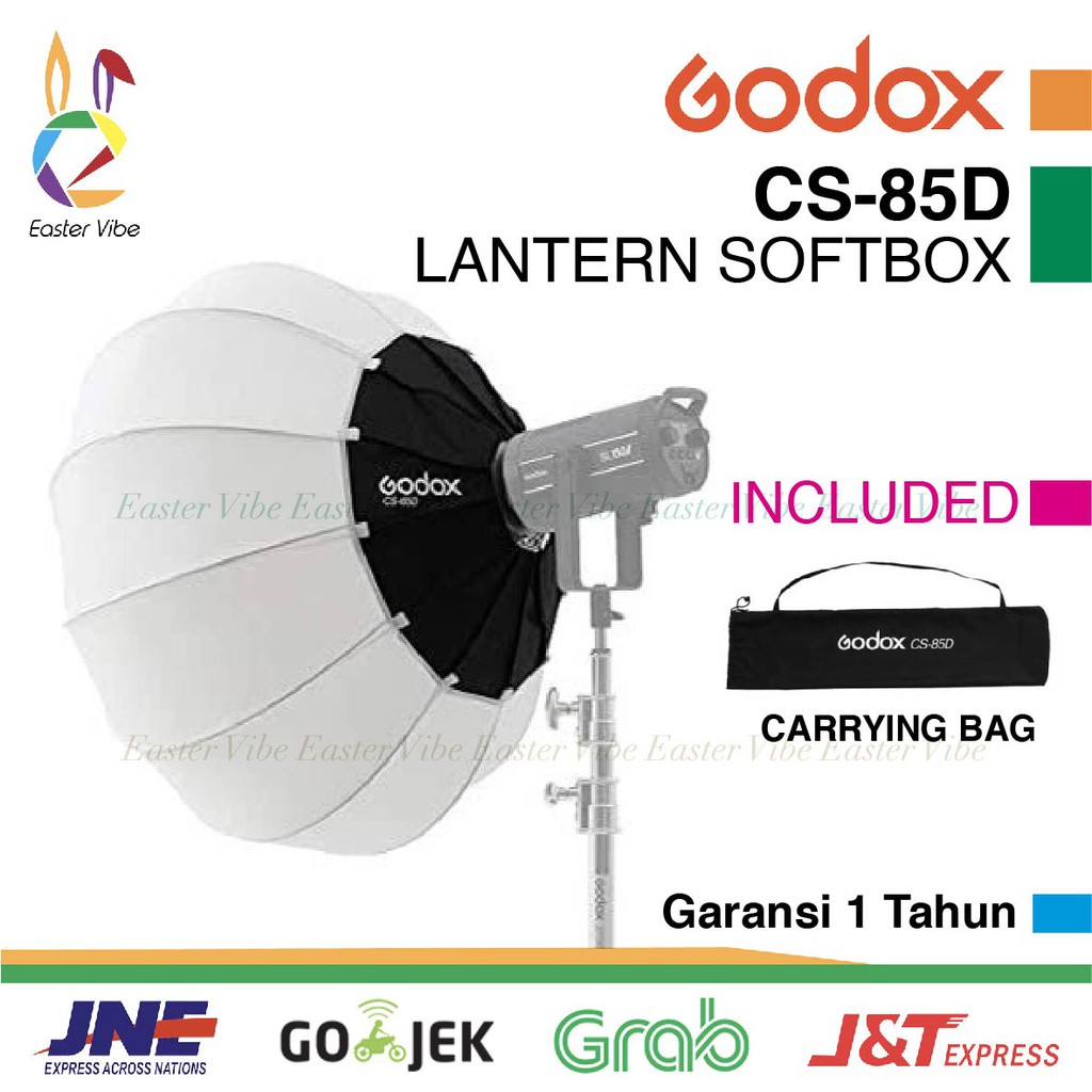 Jual GODOX CS 85D CS85D COLLAPSIBLE LANTERN SOFTBOX 85CM | Shopee Indonesia