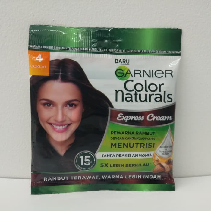 Jual Garnier Color Naturals Cat Rambut Sachet Express Cream | Shopee ...