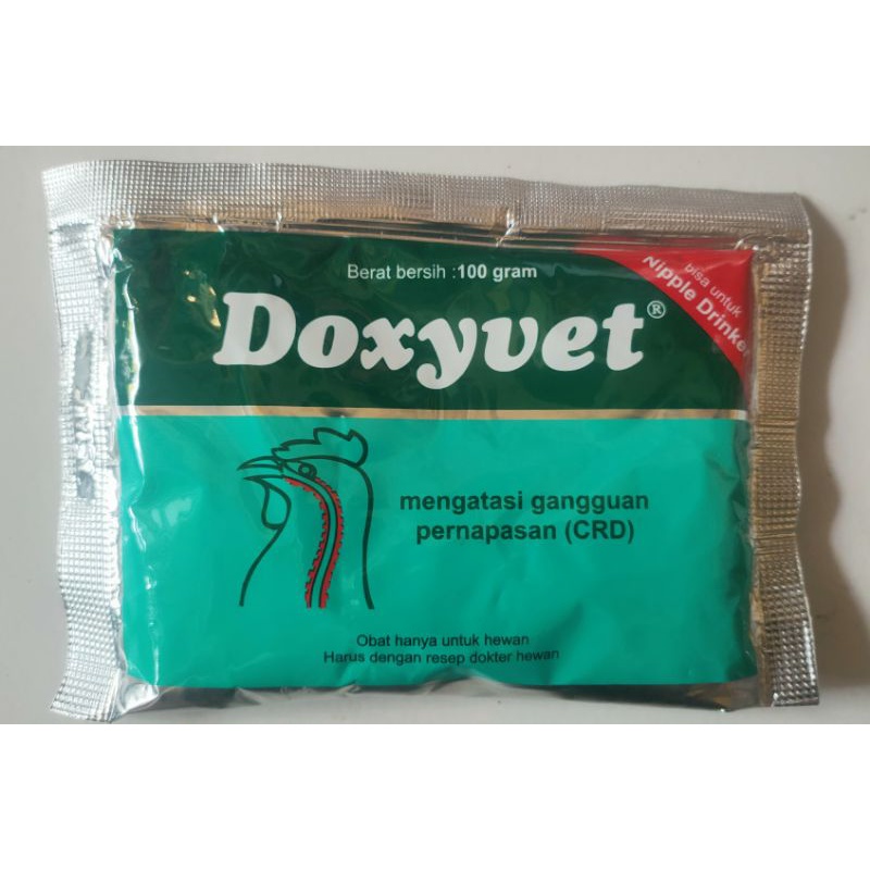Jual Doxyvet 100 gram medion-Doxivet obat pilek krok krok CRD | Shopee ...