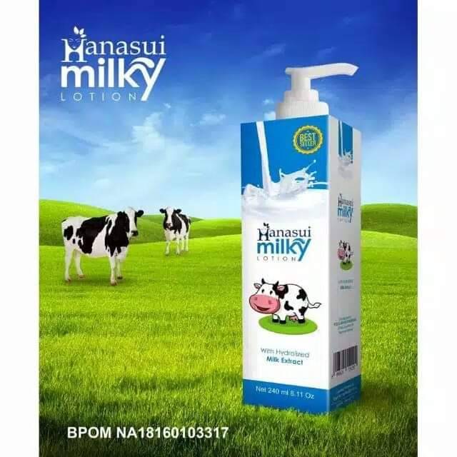Jual Hanasui milky lation ( handbody susu sapi ) | Shopee Indonesia