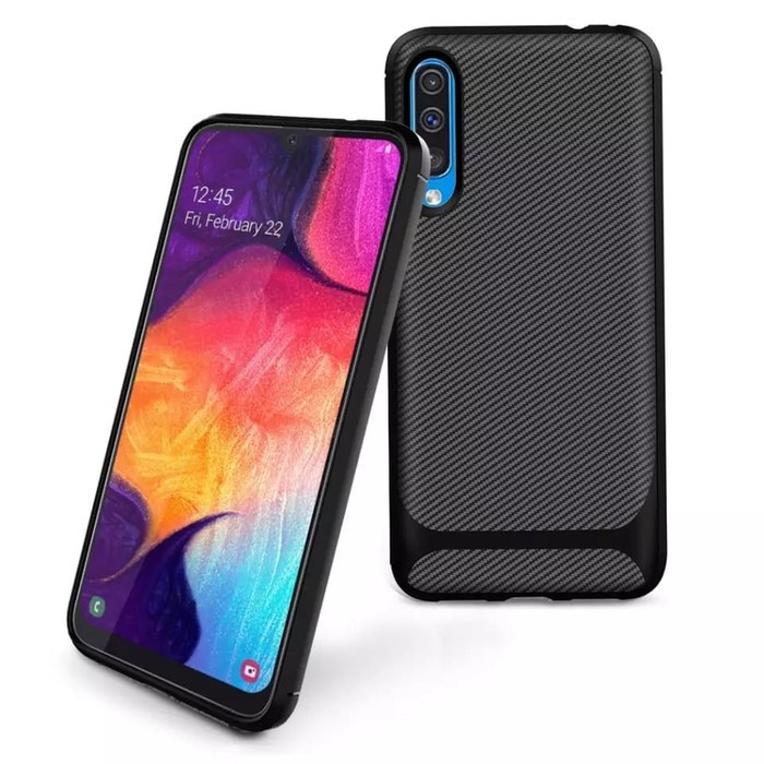 Jual CASE SAMSUNG A70 CARBON FIBER SLIM ARMOR DUA LAYER CAFELE | Shopee ...