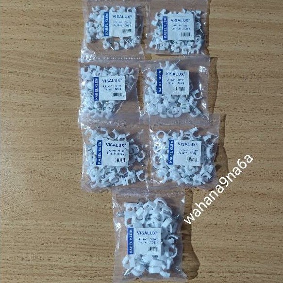 Jual Klem Kabel/ Paku Klaim 5mm 6mm 7mm 8mm 9mm 10mm 12mm | Shopee ...