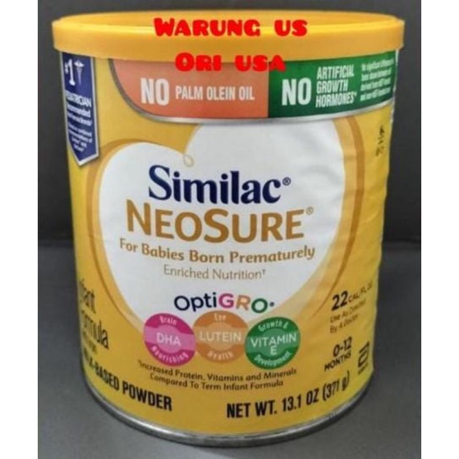 Jual Susu Similac Neosure Baby Prematur ( 371 gram ) | Shopee Indonesia