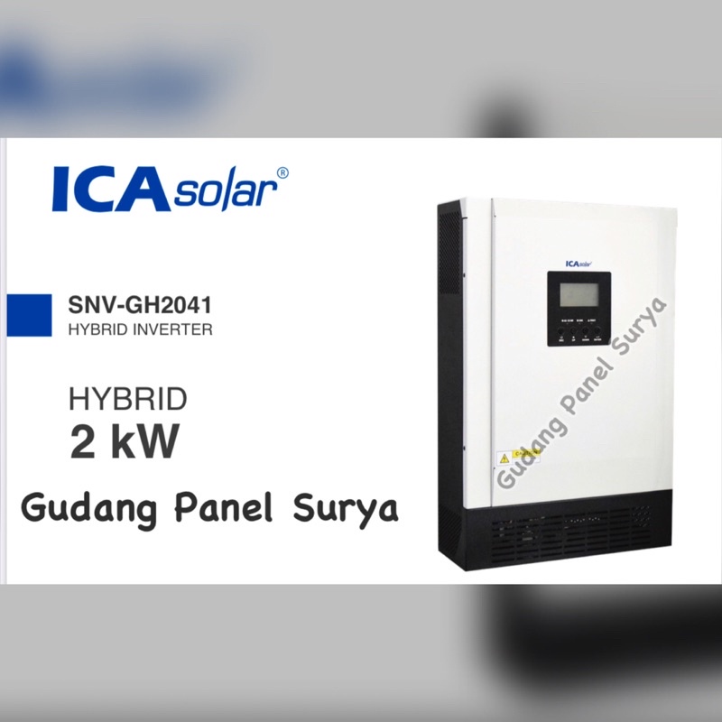 Jual Hybrid Inverter ICA SOLAR 2KW Bidirectional Ongrid Offgrid 48V ...