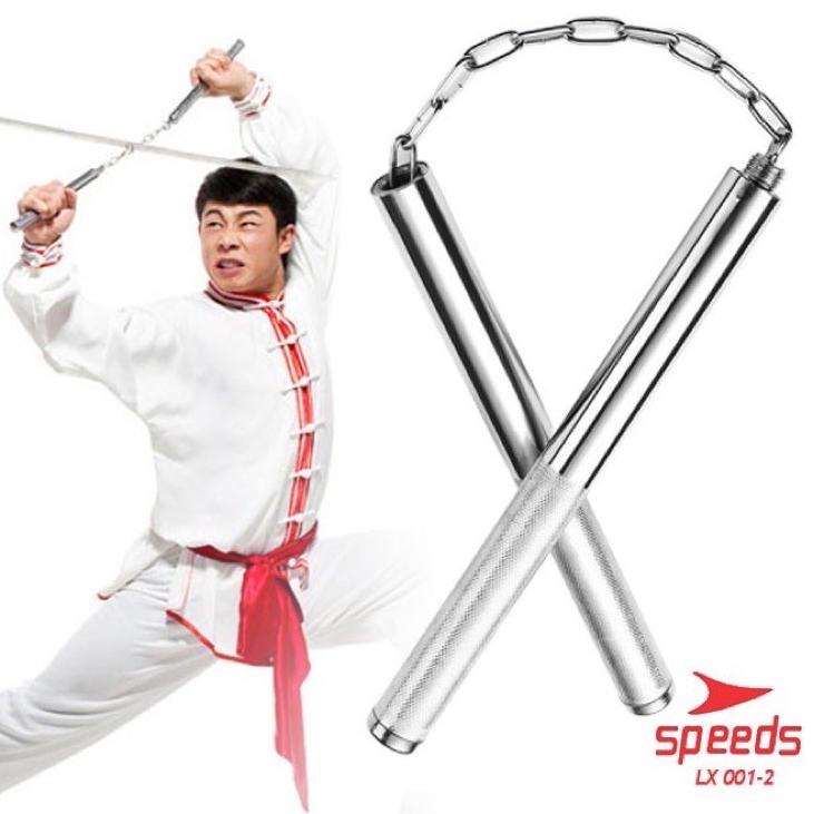 Jual Best! Double Stick Nunchaku Bruce Lee Tongkat Baton Sambung Ruyung ...