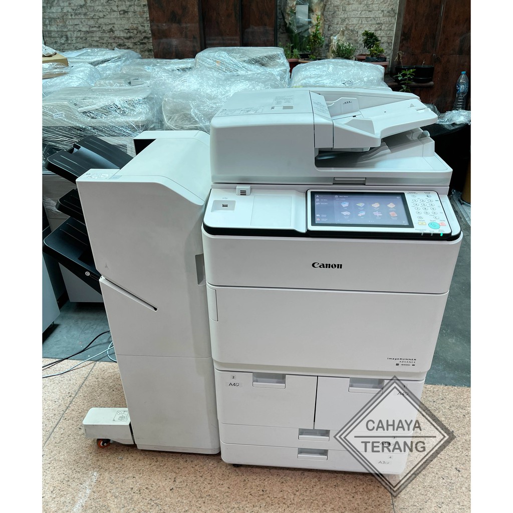 Jual Mesin Fotokopi Canon IRA 6555 110Volt dan Finisher GRADE A GEN II | Shopee Indonesia