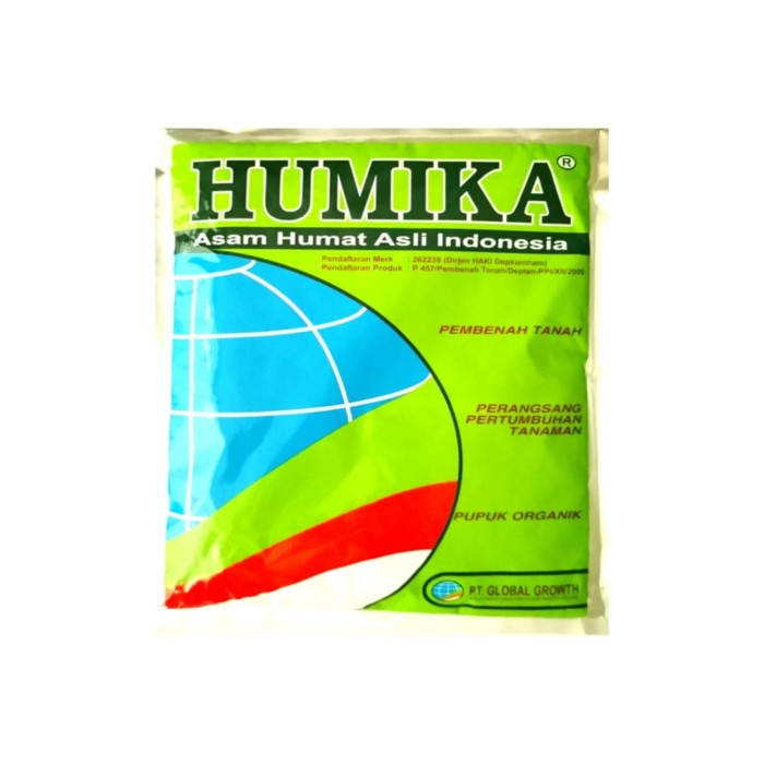 Jual HUMIKA 1kg Asam Humat Asam Fulvat Pupuk Organik BEST SELLER ...