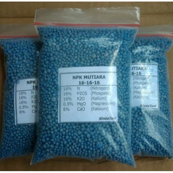 Jual Pupuk NPK Biru Kemasan 200 Gram Repack Pennyubur Tanaman | Shopee ...
