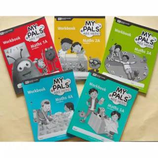 Jual My pals are Here maths pupil's book textbook workbook homework 1A 1B 2A 2B 3A 3B 4A 4B 5A ...