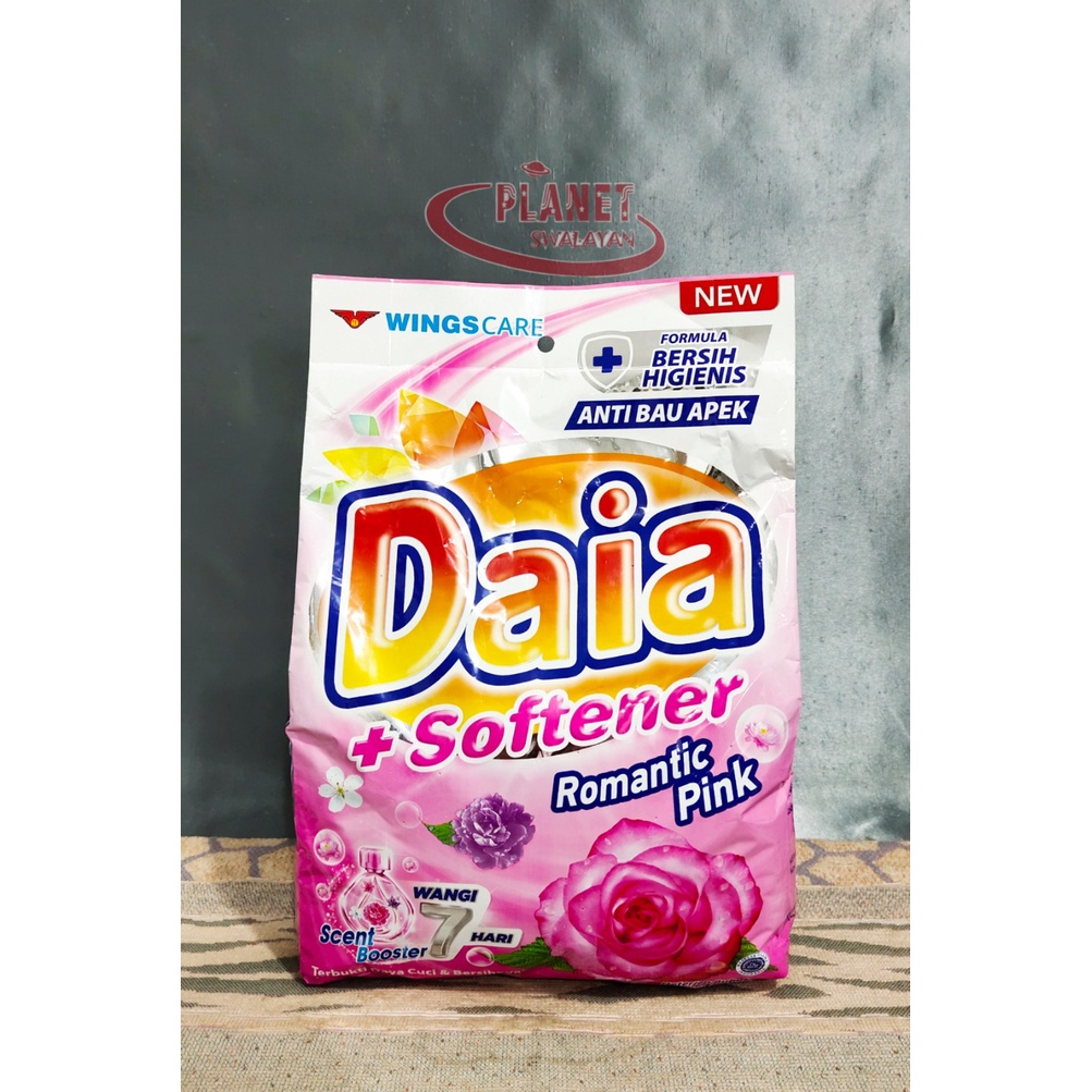 Jual DAIA DETERGENT PINK PLUS SOFTENER 1,5 KG | Shopee Indonesia