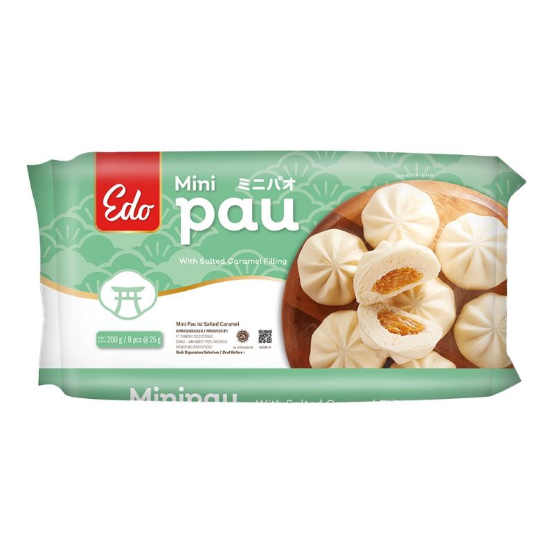 Jual Edo Mini Pau / Bakpao Mini Rasa Cokelat, Keju, Kacang Merah ...