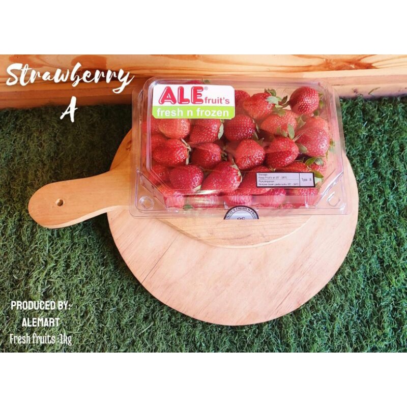 Jual Strawberry fresh grade A 1 kg, stoberi, strawberry, strawbery ...