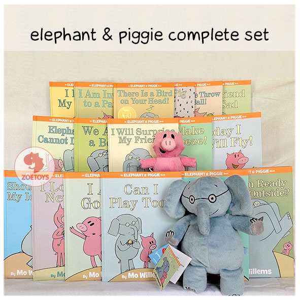 Jual Zoetoys Elephant & Piggie Complete Set | Early Reader Book Buku ...