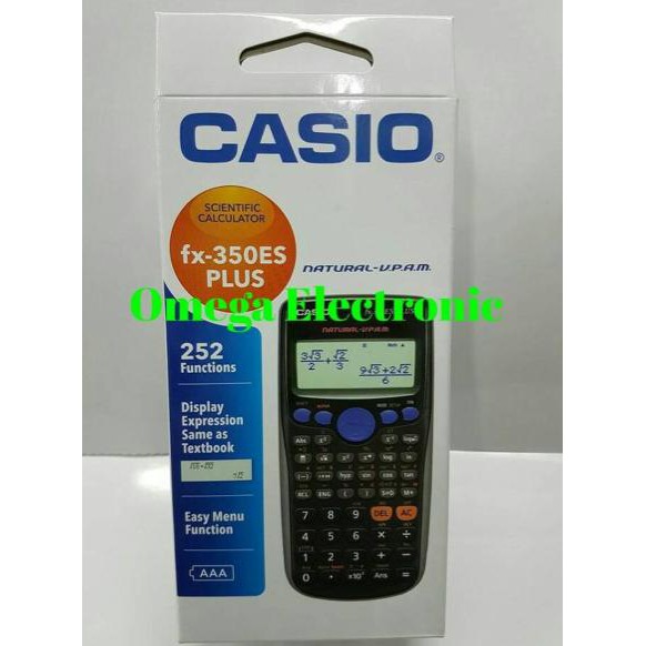 Jual Promo Casio Fx-350Es Plus Scientific Calculator Kalkulator Sekolah ...