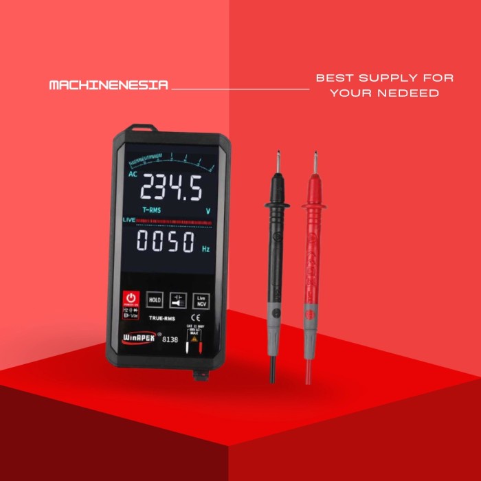Jual MULTITESTER DIGITAL DENGAN LAYAR LCD TOUCHSCREEN MULTIMETER ...