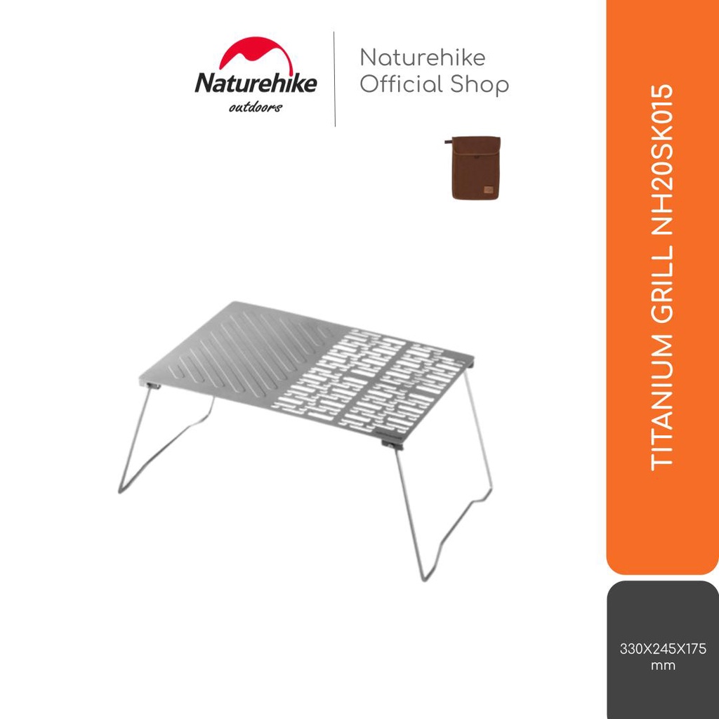 Jual Naturehike Titanium Grill Nh20Sk015 Bbq Lipat Camping Portable ...