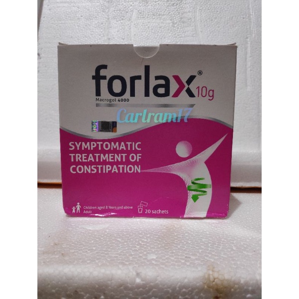 Jual Forlax 10 Gr 20 Sachets Mengatasi Gangguan Pencernaan Original ...