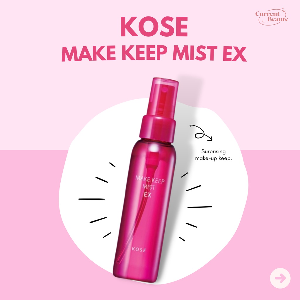 Jual KOSE Make Keep Mist EX | Shopee Indonesia