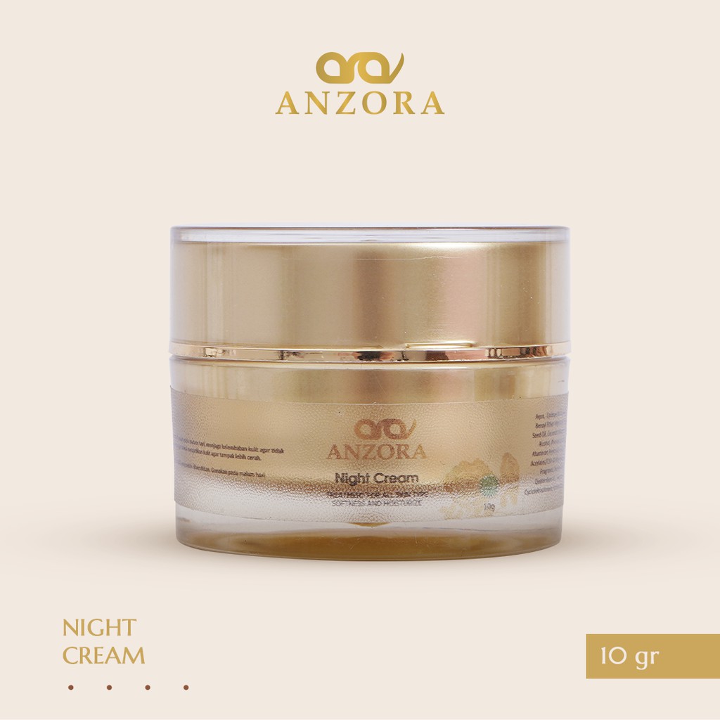Jual Anzora Skincare Night Cream | Shopee Indonesia