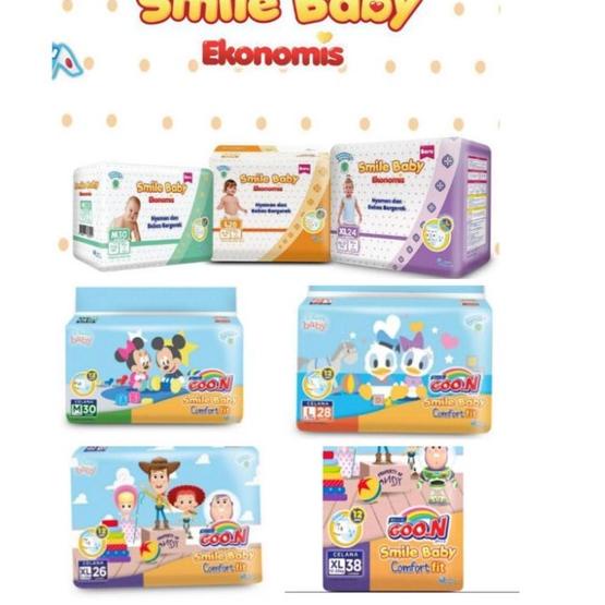 Jual Promo - Goon smile Ekonomis M30, Goon Smile Ekonomis L26, Goon Ekonomis XL24, Goon smile ...