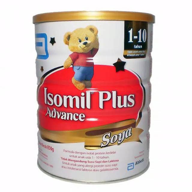 Jual Isomil Plus Advance Soya 1-10 tahun 850gr/Susu Pertumbuhan Anak ...
