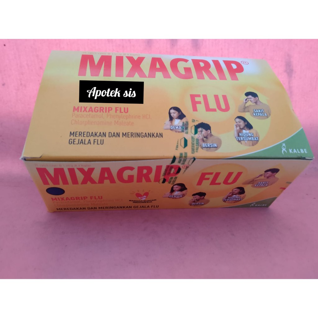Jual MIXAGRIP TABLET PER STRIP | Shopee Indonesia