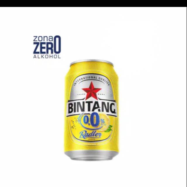 Jual Bintang Lemon Can 330ml Murah -> alkohol free | Shopee Indonesia