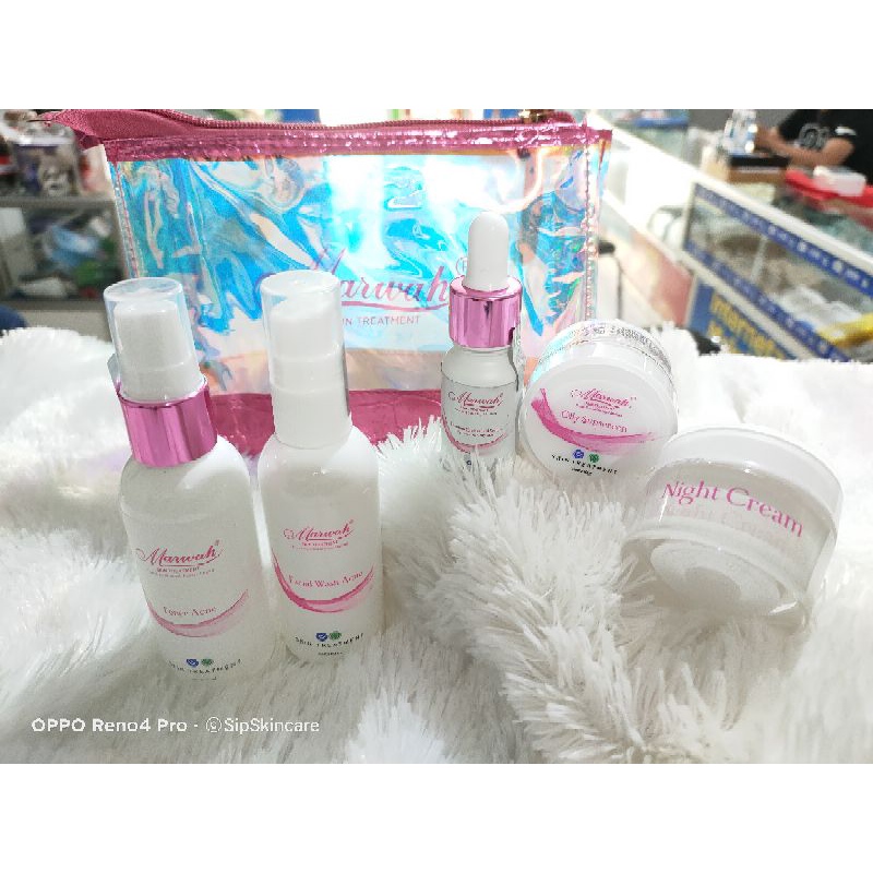 Jual Marwah Diamond Oily HALAL BPOM-KLINIK | Shopee Indonesia