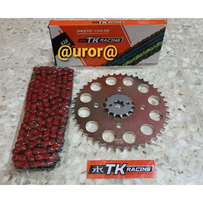 Jual GEAR SET TK CBR 150 R / CB 150 R / SONIC 150 / GTR 150 / VERZA / TIGER / MEGA PRO ( BAUT 4 ...