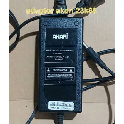 Jual Adaptor Adapter PSU Power Supply Akari LE-23K88ID - LE 23K88 ID ...