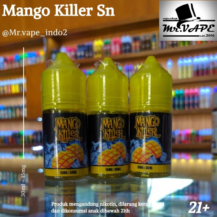Jual SALTNIC MANGO KILLER 30ML | Shopee Indonesia