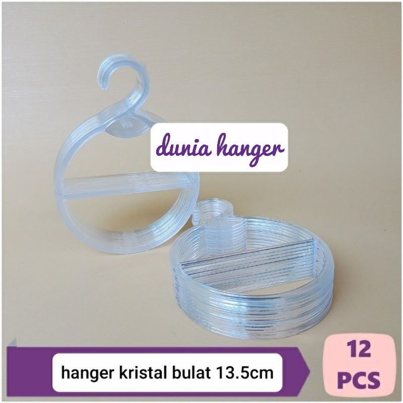 Jual HANGER KRISTAL BULAT JILBAB PASHMINA SYAL KERUDUNG (12pcs ...