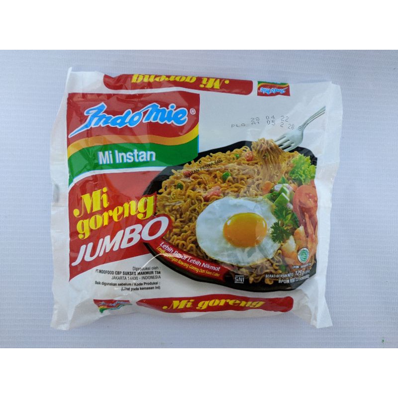 Jual Indomie Mie Goreng Jumbo 129gr | Shopee Indonesia