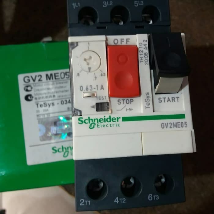 Jual motor breaker Schneider gv2me 05 GV2ME05 0.63-1 Termurah | Shopee ...