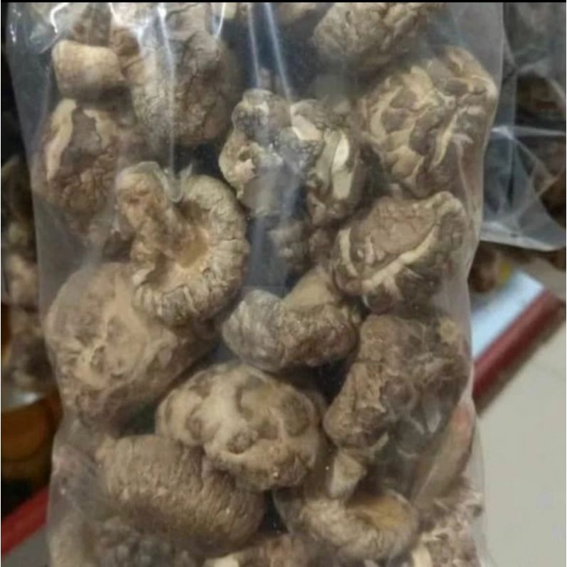 Jual Jamur Hio Ko ukuran 2-3 cm (100gram) | Shopee Indonesia