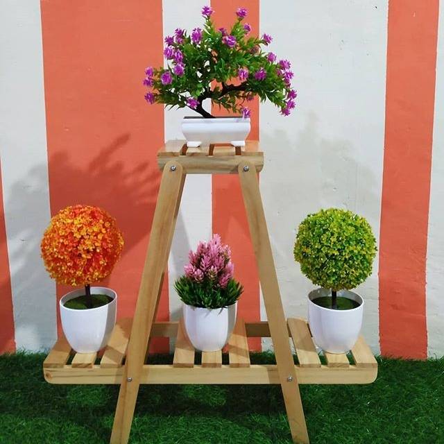 Jual Rak tangga kayu | Shopee Indonesia