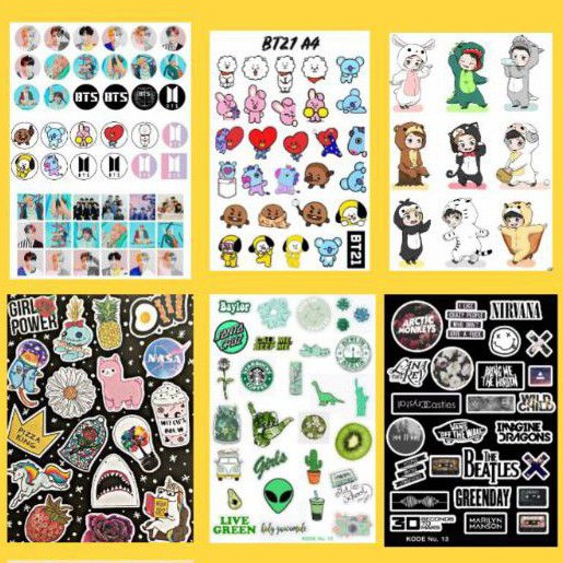 Jual Stiker Estetik Lucu | Shopee Indonesia